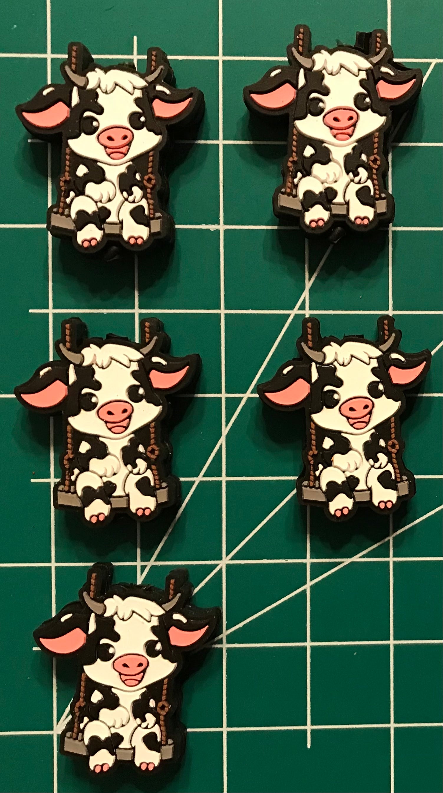 Cow on Swing Focal – Outlaw Acrylics