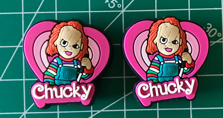 Chucky Heart Valentine Focal – Outlaw Acrylics