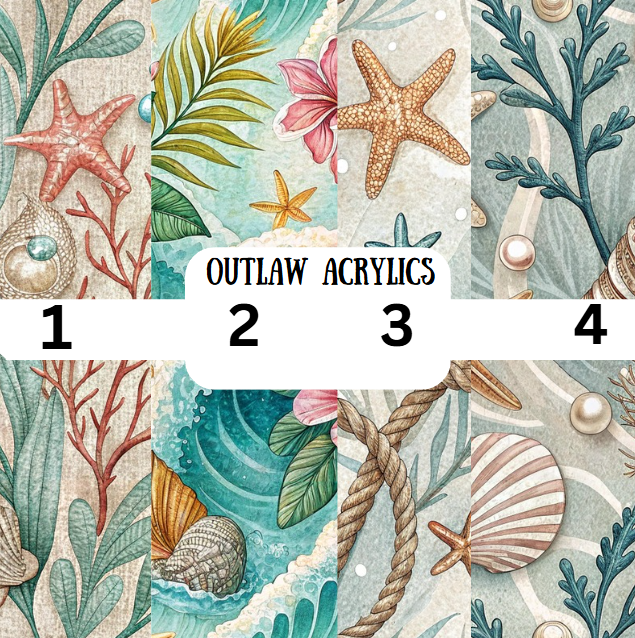 Seashell Vinyl – Outlaw Acrylics