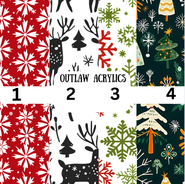 Cute Christmas Vinyl – Outlaw Acrylics