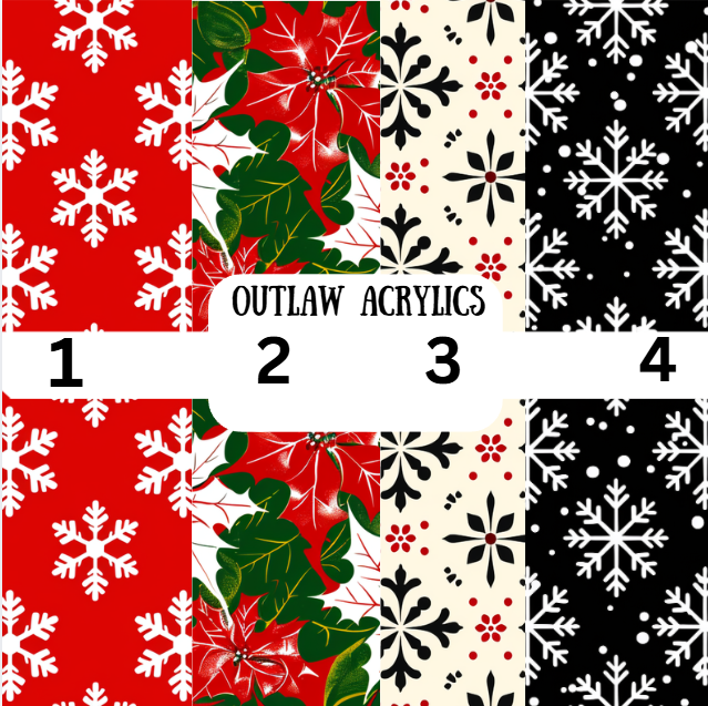 Merry Christmas Vinyl – Outlaw Acrylics