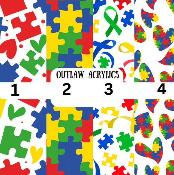 Autism Vinyl – Outlaw Acrylics