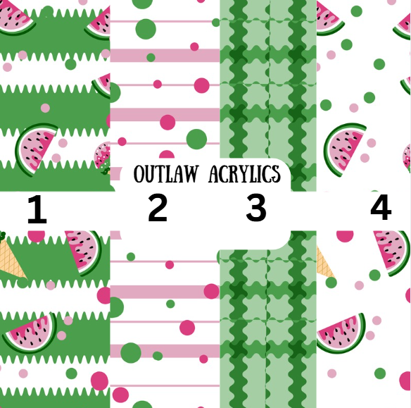 Watermelon Vinyl – Outlaw Acrylics